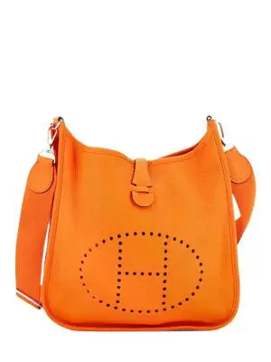 HERMÈS Evelyne Bag Gen Iii Clemence Pm Crossbody Bag