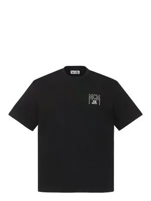 Mcm We The Best Logo-print T-shirt - Black