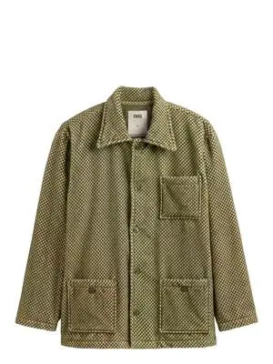 OAS COMPANY Poblano Dandy Checkered Jacket