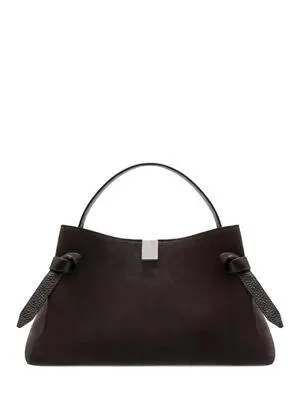 Yuzefi Gyoza Knot-detail Tote Bag - Brown