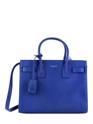 SAINT LAURENT Sac De Jour Bag Leather Baby Tote Bag