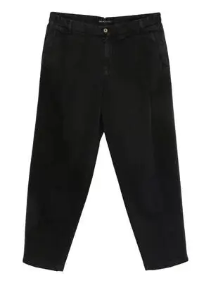 BRIGLIA 1949 Tailored Pleated Trousers - Black