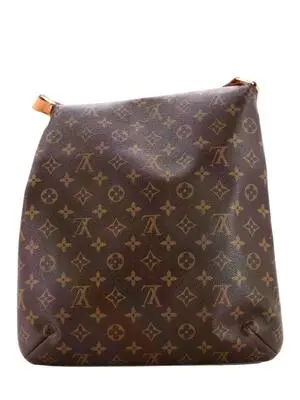 LOUIS VUITTON Musette Salsa Monogram Canvas Gm Crossbody Bag - Brown