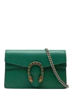 Gucci 2000-2015 Mini Calfskin Dionysus Crossbody Bag Green