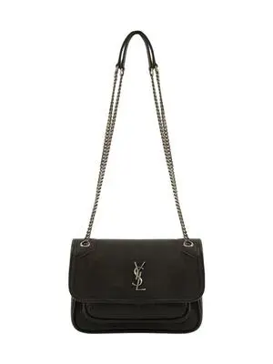 SAINT LAURENT Saint Laurent Niki Mini Shoulder Bag In Grained Lambskin