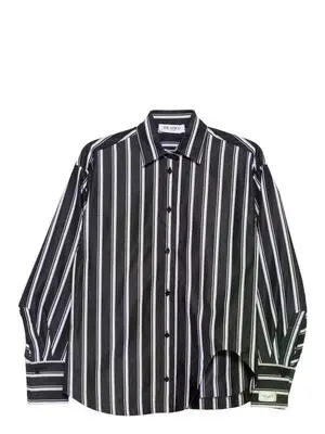 ATTICO Striped Long-sleeve Shirt