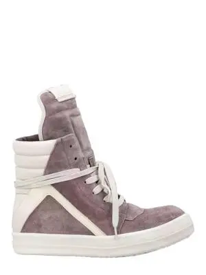 Rick Owens Geobasket High-top Sneakers - Grey