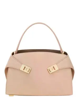 FERRAGAMO Hug Soft Bicolor Handbag Xs Pink