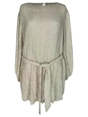 Retrofete Grace Sequined Dress - Neutrals