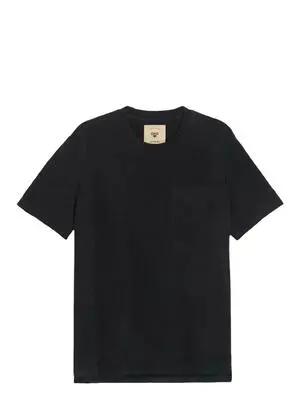 OAS Company Terry Chest-pocket T-shirt - Black