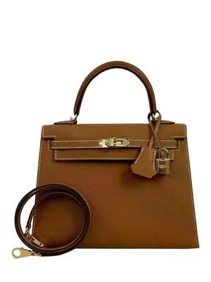 Hermès 2026 Kelly Sellier 25 Handbag - Brown