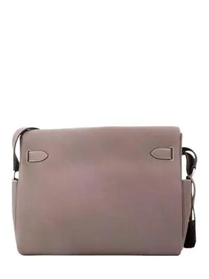 HERMÈS Kelly Messenger Bag Togo Gm Crossbody Bag
