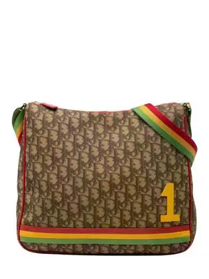 Dior Diorissimo Trotter Rasta Crossbody Bag - Brown