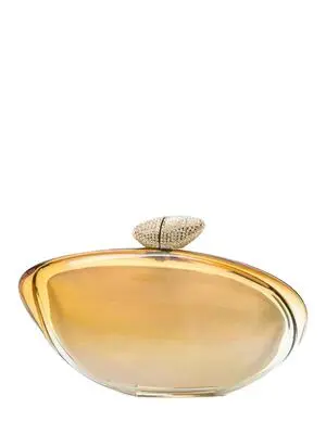 Benedetta Bruzziches Armonia Crystal-embellished Shoulder Bag Gold