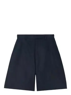 ADER ERROR Cotton Logo Patch Shorts - Blue