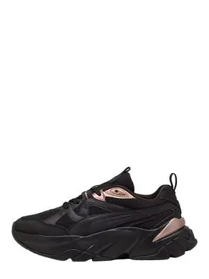 PUMA Sophyr Metallic Sneakers - Black/rose Gold