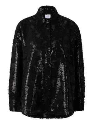 Bogner Florence Sequin Shirt Blouse - Black