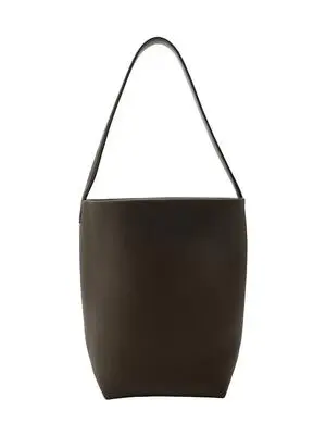 THE ROW Park Medium N/s Leather Tote - Brown