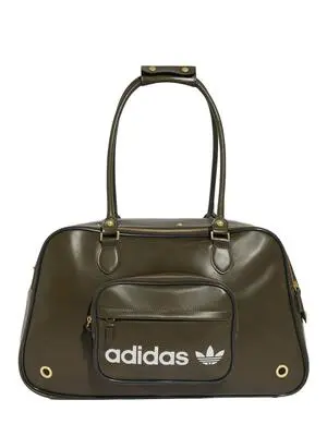 Adidas Pet Shoulder Bag Carrier With Adjustable Straps And Mesh Panels - Shadow Olive