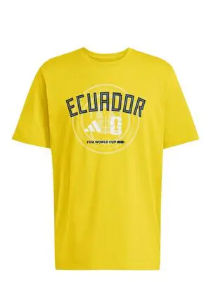 Adidas Fifa World Cup 26 Qualifier Tee /soccr-wce-46u - Yellow
