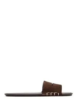 JW Anderson Loafer Slide - Brown