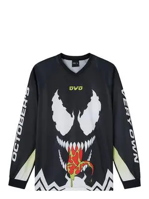 OVO X Marvel Venom Snocross Jersey - Black