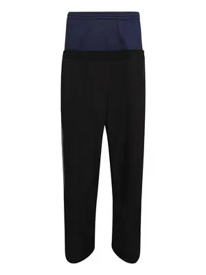 Balenciaga Cut-up Tracksuit Pants - Black