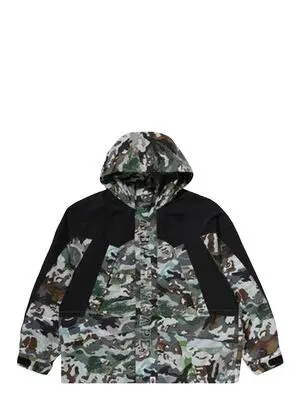 A BATHING APE Hybrid Camo Snowboard Jacket 'olivedrab - Green