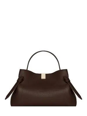 Yuzefi Borsa "gyoza" In Pelle - Brown
