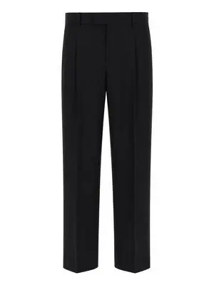 Drole De Monsieur Golfer" Trousers - Black