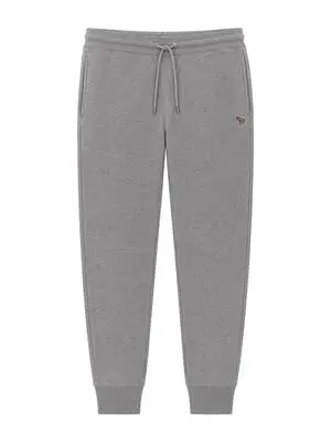 Paul Smith Pantalone Jogger Con Patch Zebra - Grey