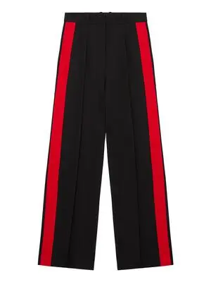 Loewe Tape-trim Tailored Trousers - Black