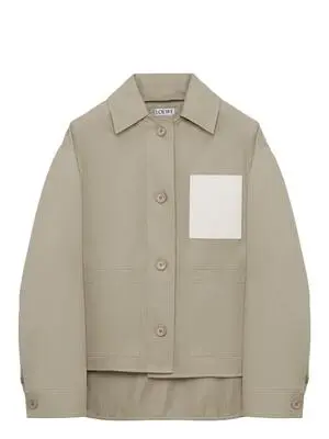 Loewe Cotton Workwear Jacket - Green