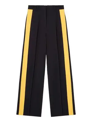 Loewe Tape-trim Tailored Trousers - Navy