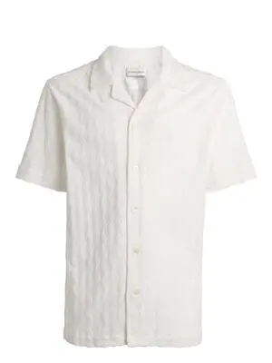 Frescobol Carioca Terry Cotton Roberto Shirt - Ivory