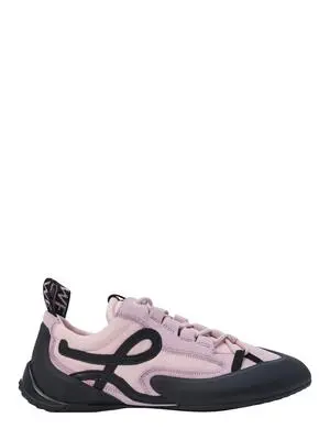 Loewe Suede-nylon Grip Sneakers Pink