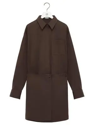 LOEWE Adjustable Mini Shirt Dresss