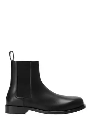 Loewe Leather Chelsea Ankle Boots - Black