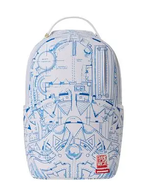 SPRAYGROUND Frank Lloyd Wright Backpack - White
