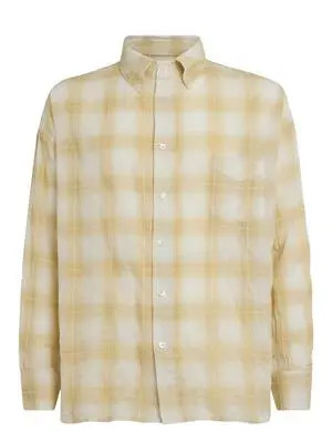 PICANTE Cotton Crinkle Check Rocco Shirt