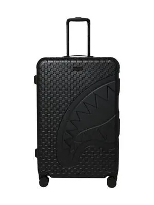 SPRAYGROUND The Sharkitecture Check-in Suitcase - Black