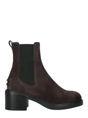 TOD'S Suede Chelsea Boots - Brown