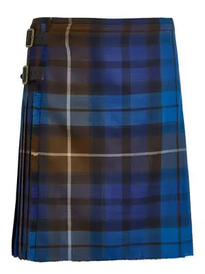 VIVIENNE WESTWOOD Wool Check Kilt - Blue