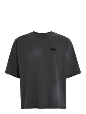 WON HUNDRED Cotton Houston T-shirt - Grey