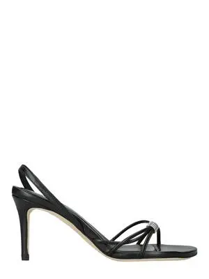 Christopher Esber Leather Slingback Sandals - Black