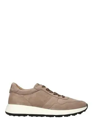TOD'S Suede Allacciato 79k Sneakers - Brown