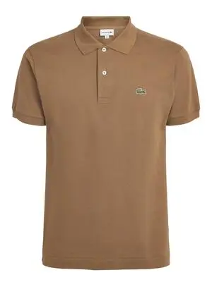 Lacoste Cotton Original Polo Shirt Brown