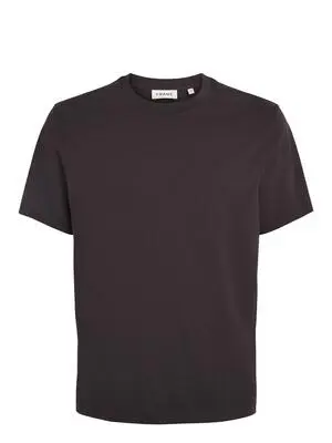 FRAME Cotton T-shirt - Brown