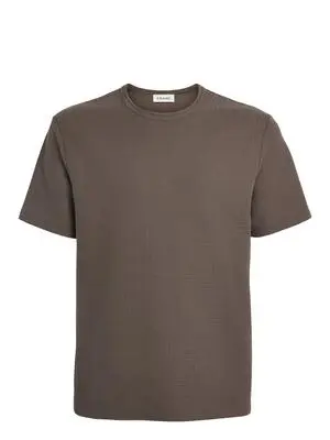 FRAME Cotton Jacquard T-shirt