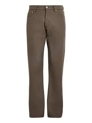 Rick Owens Wool Twill Wide-leg Trousers - Grey